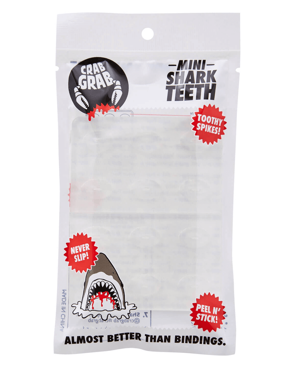 Mini Shark Teeth snowboard stomp pad - Crab Grab